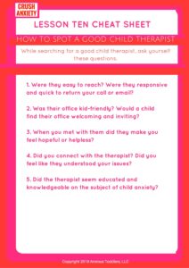 Lesson 10 Cheat Sheet | AT Parenting Community