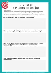 Contamination core fear worksheet.pdf | AT Parenting Community